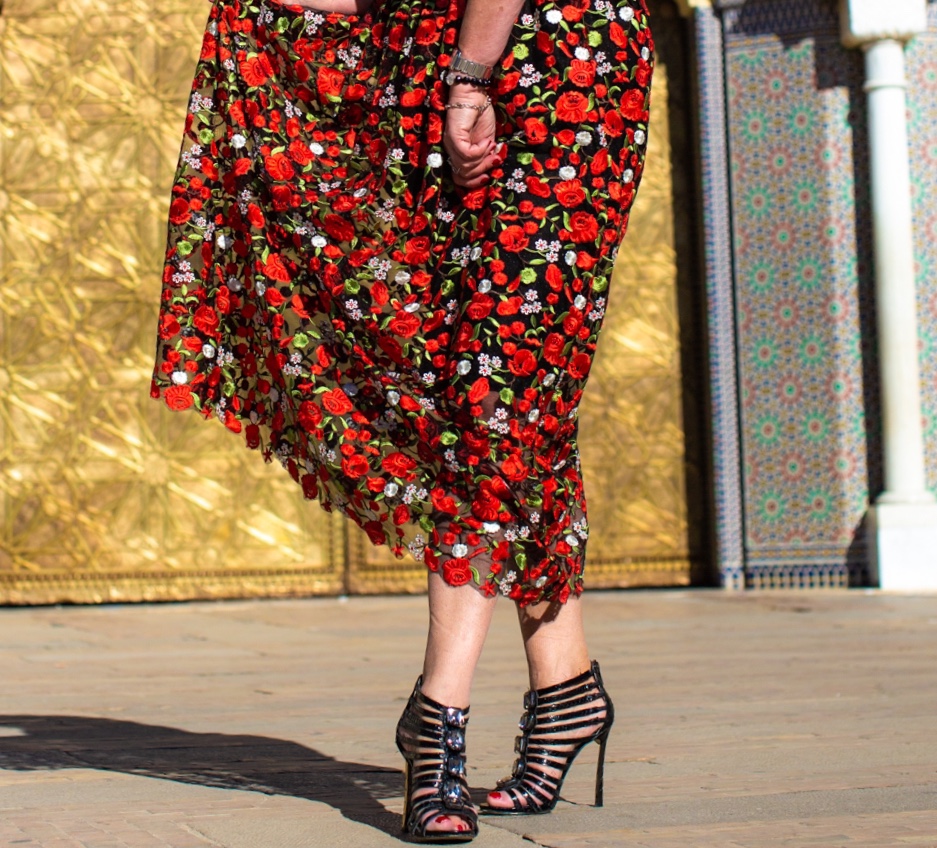 Rapsodia di Nero dress in Morocco – cochastyle