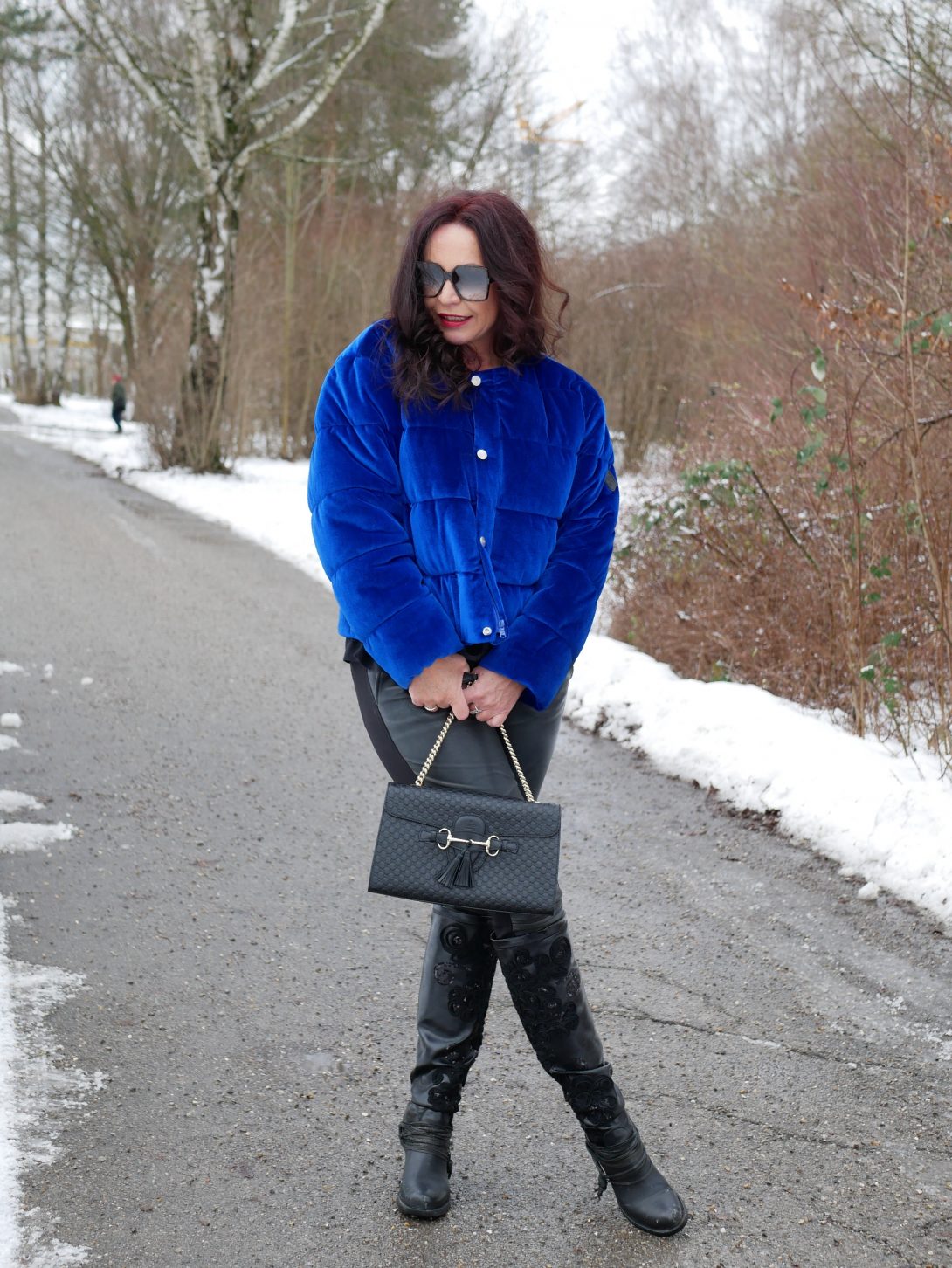 Electric blue Jacket – cochastyle